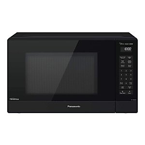 Panasonic NN-SN66KB Intelligent Genius Sensor 1.2 Cubic Foot 1200 Watt Countertop Microwave Oven w/ Inverter Technology, Black (Renewed)