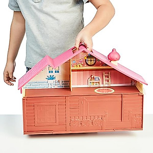 Bluey Family Home Playset with 2.5" poseable Figure, Multicolor (13024)