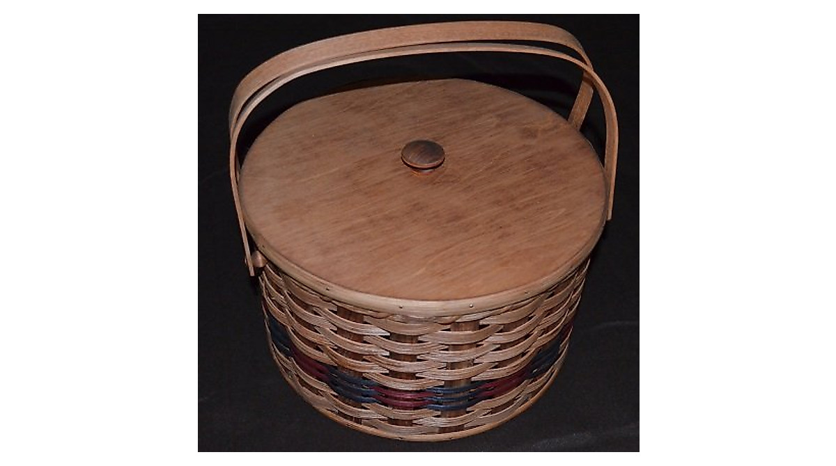 Amish Wares Double Pie Basket - Handmade & Collectible
