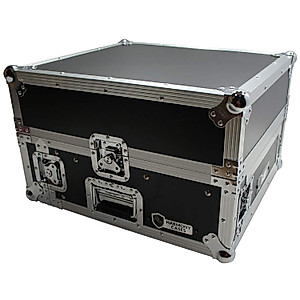Harmony Audio Case HCM2U DJ Pro Audio 10U Slant Top 4U Vertical Mixer Rack Case New