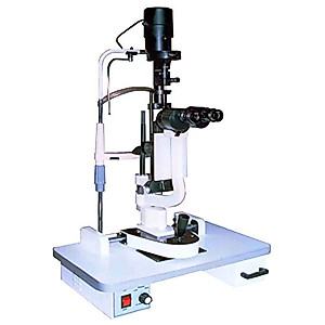 Slit Light Halogen Bio-Microscope 2 Step HAAG Streit Type with Desktop and Accessories