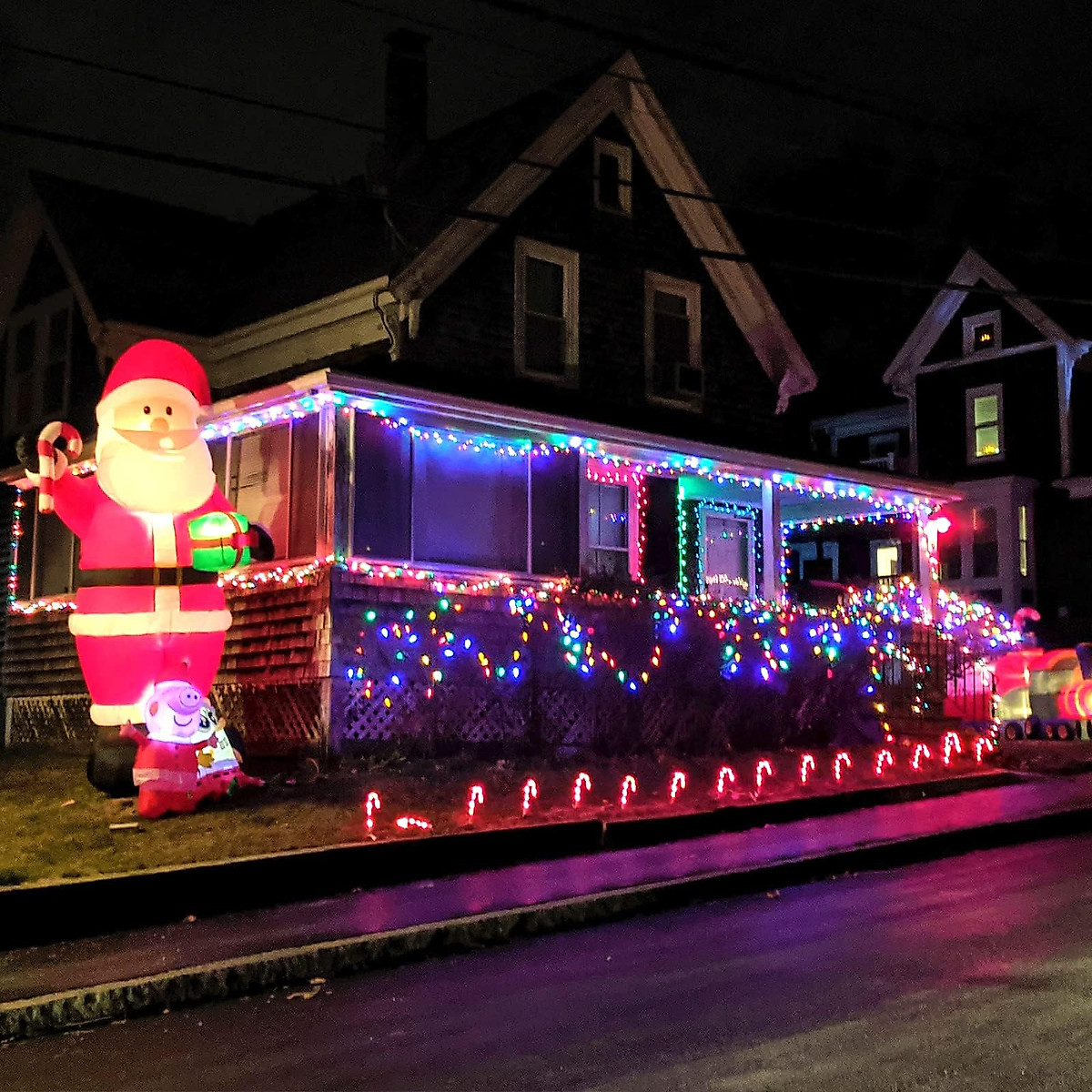 Fairy Lights Plug in with Remote and Timer, 200 LED Waterproof String Lights Indoor Outdoor Twinkle Lights Plug in, Upgraded 8 Modes Twinkle String Lights for Room Wedding Xmas Party (Multi-Colored)