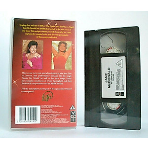 Jane McDonald: In Concert - Brand New Sealed - Live Performance - Music - VHS
