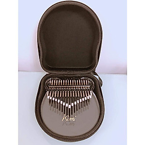 Kimi Crystal Thumb Piano Kalimba Transparent Crystal Bear Model 17 key Beginner Finger Piano