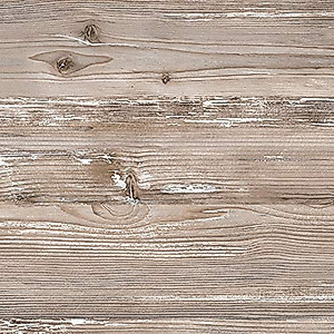 Bush Furniture Bedroom River Brook 6 Drawer Dresser, Barnwood