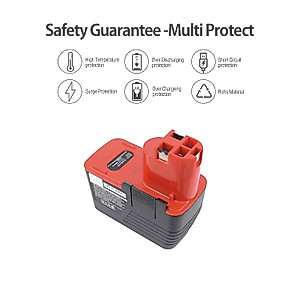 Replacement Battery for Bosch PSR14.4 VES-2 VPE-2 26156801,fits BAT013 BAT015,14.4V 3000mAh