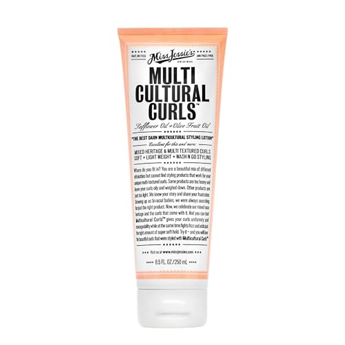 Miss Jessie's Multi Cultural Curls Unisex Cream, 8.5 Ounce (Pack of 1)