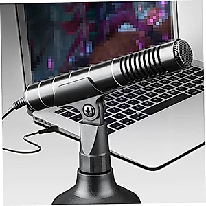 NUSITOU 1pc Microphone Travel Mic Recording Desk Mic Laptop Mic Mini Mic Usb Mic Wireless Mic Microfonos Inalambricos Professional Desktop Mic Chat Mic Computer Lightweight Aluminum Alloy