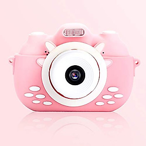 LKYBOA HD Children's Digital Camera Toy Cartoon Can Take Pictures of Baby (Color : A)
