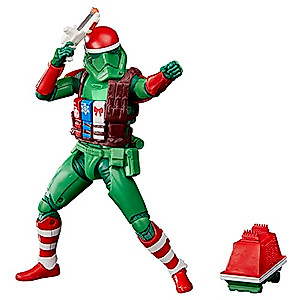 STAR WARS The Black Series First Order Stormtrooper (Holiday Edition) and Mouse Droid Toys, 6-Inch-Scale Holiday-Themed Collectible Figures (Amazon Exclusive)