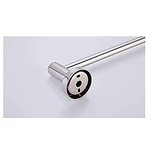 NERDOH SUS304 Stainless Steel Bright Silver Double Rod Multi-Function for Kitchen and Bathroom Towel rack-40x15CM Wall Mounted Towel Bar Hanging for Kitchen Bathroom Cupboard