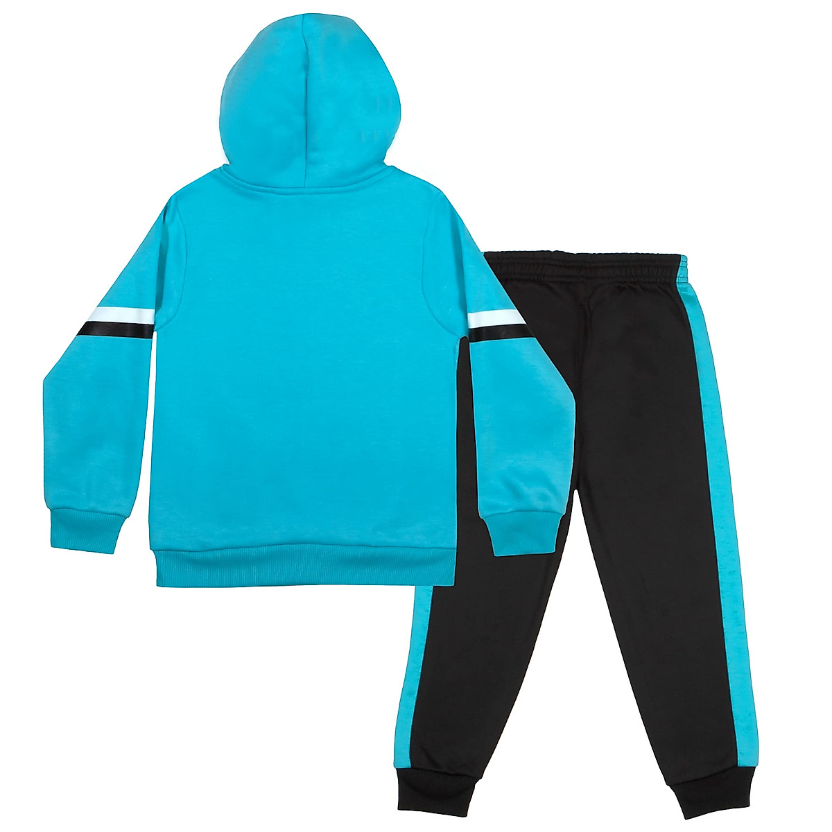 Marvel Avengers and Spider-Man Boys 2-Piece Fleece Sets, Fleece Hoodie and Pants Bundle Set for Boys (Black Panther, 8)