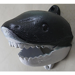 Upper Deck Cast Iron Wall Mounted Shark Bottle Opener