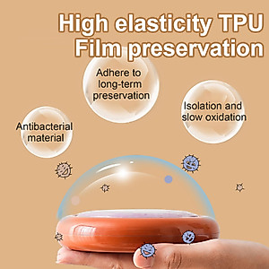 sthmil Silicone Fruit Storage Box,Fruit And Vegetable Anti-Oxidation Storage Box,Fruit and Vegetable Storage Containers with Silicone Lids for Fridge Keep Fresh（onion）