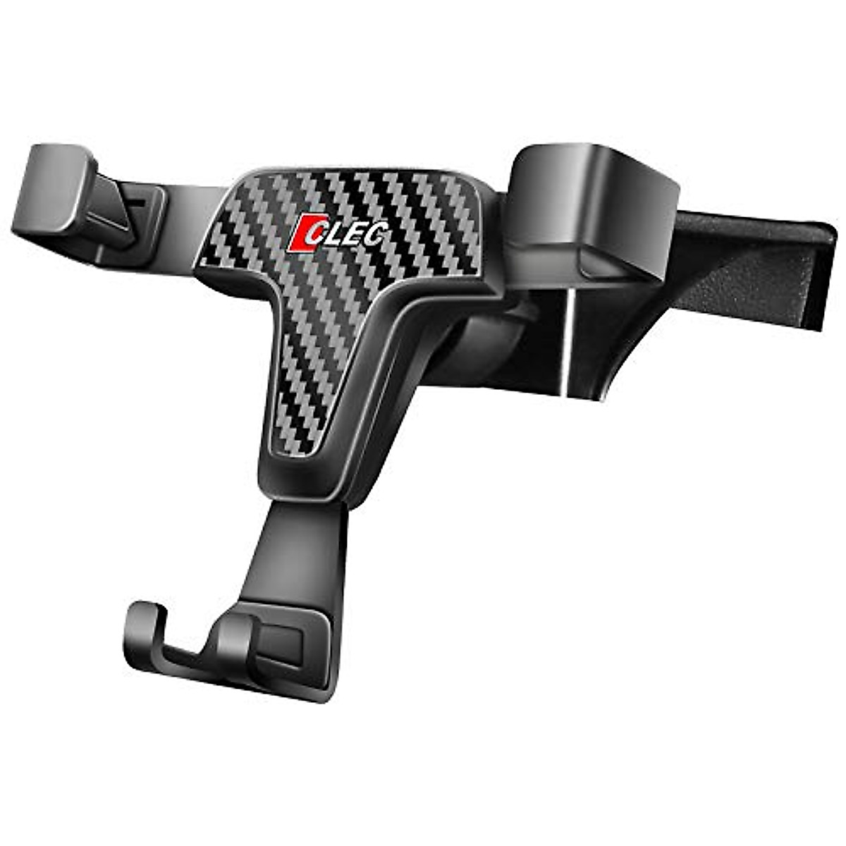 BEERTE Phone Holder fit for Toyota Highlander 2018 2019 Adjustable Air Vent Car Dashboard Cell Phone Mount,Carbon Fiber Pattern Phone Mount fit for Any inches Smartphone