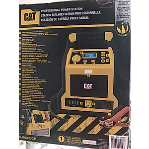 CAT - 3 in 1 Professional Power Station with Jump Starter and Compressor - 4 USB Ports and Outlet