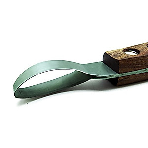 Hoof Knife 7.5" Large Farrier Tools Wooden Handle Premium Instruments Upgraded Pattern