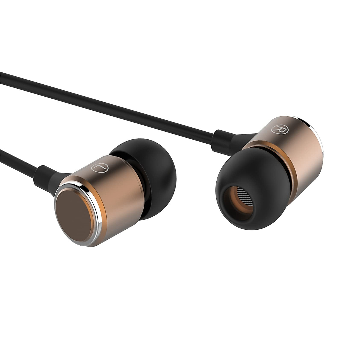 Long Cord Earplug Headphones Without Mic for Tv Watching,Wired Ear Buds Earbuds Without Mic,Noise Cancelling Music Headphones for Work,Deep Bass 3.5mm Earbuds for Compute,in Ear Monitors (6.5FT)