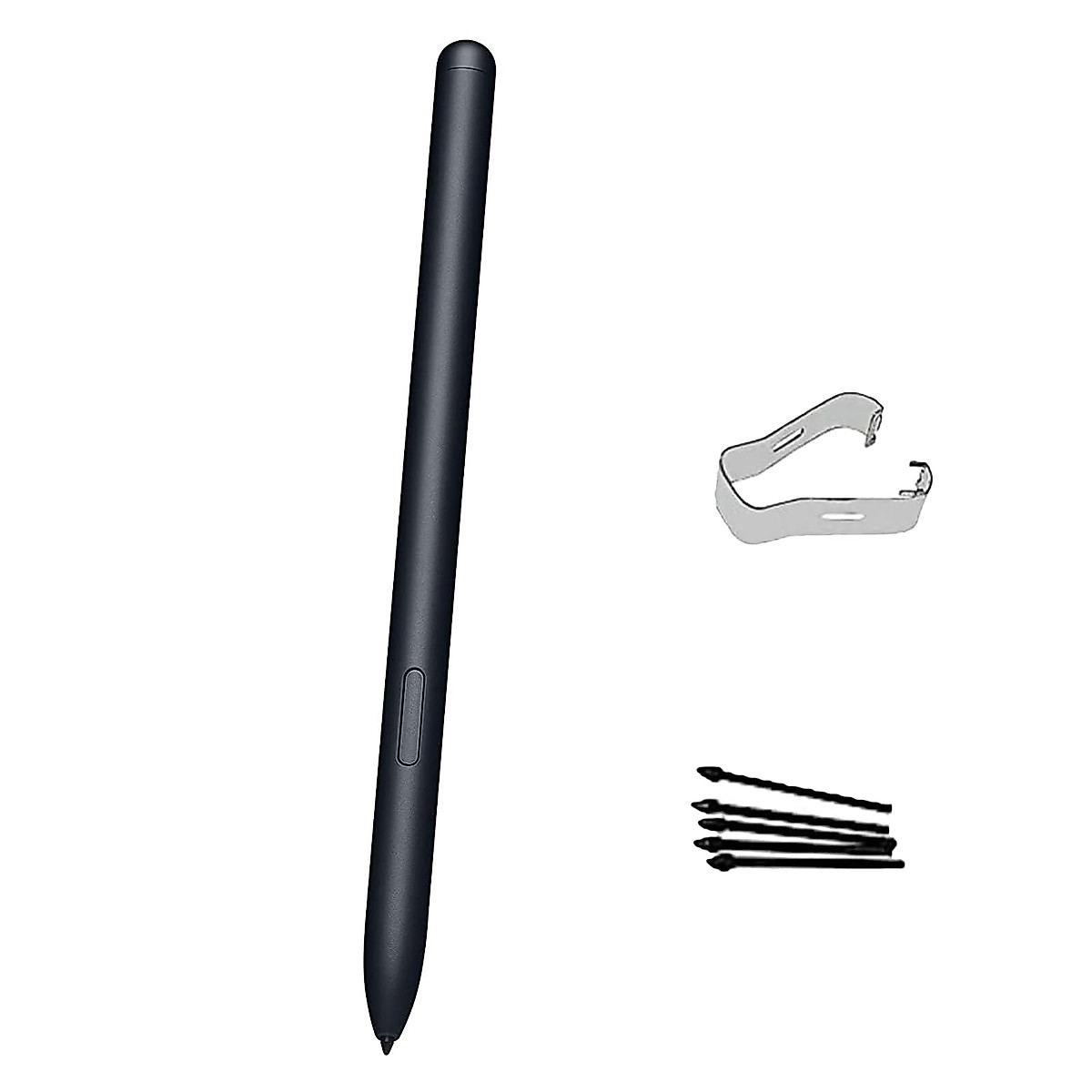 Tab S7 Pen Stylus T870 T875 S Pen Replacement Touch Pen for Samsung Galaxy Tab S7 Pen SM-T870 T876B Tab S7+ S Pen T970 SM-T976B Pen with Free 5 Tips (Mystic Black)