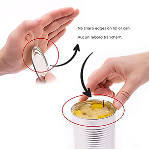 Starfrit Securimax Auto Can Opener, Silver/Black