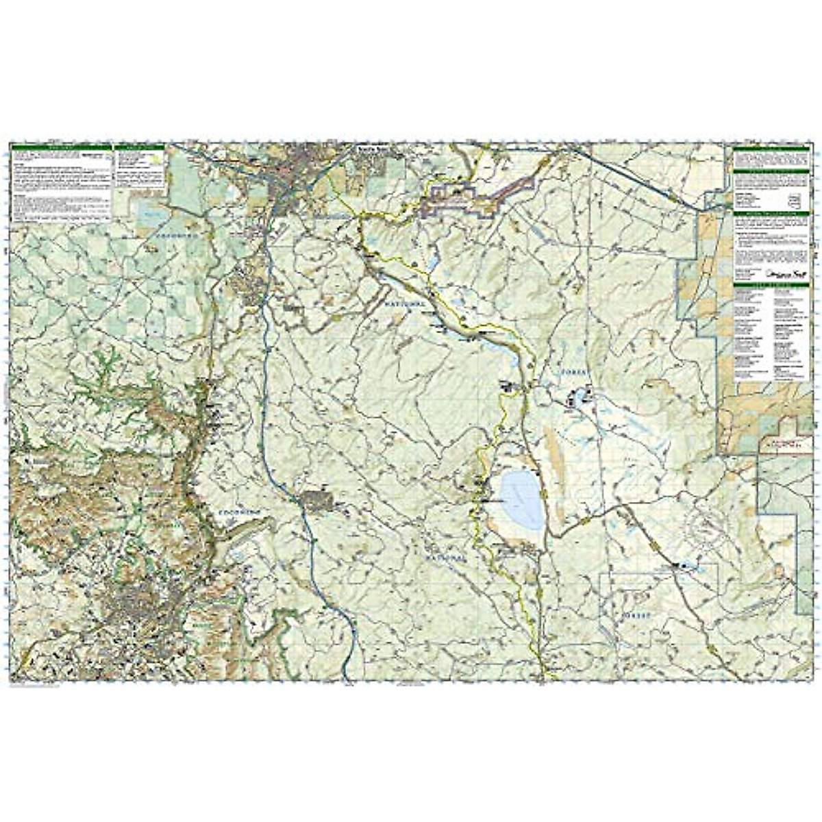 Flagstaff, Sedona Map [Coconino and Kaibab National Forests] (National Geographic Trails Illustrated Map, 856)
