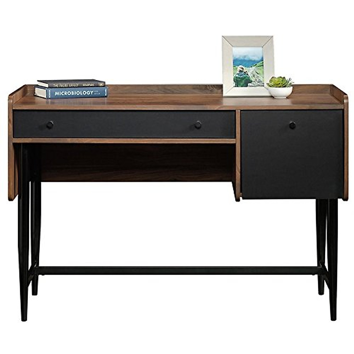 Sauder Harvey Park Desk, Grand Walnut finish