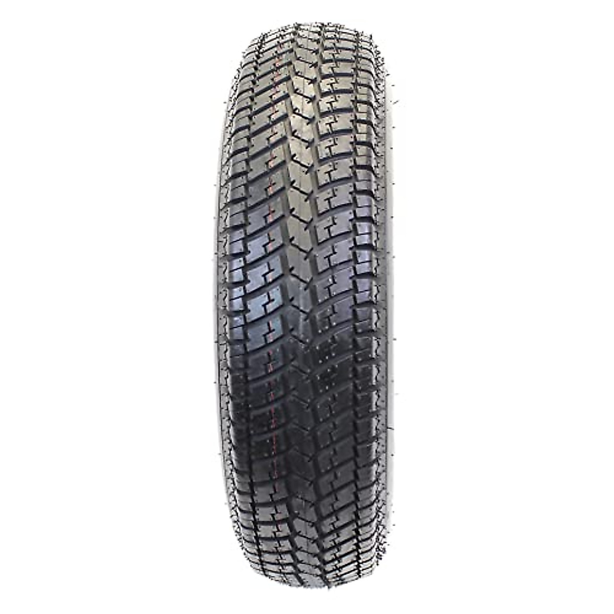 eCustomrim 2-Pack Trailer Tire On Black Wheel Modular Rim ST205/75D15 LRC 5 Lug On 4.5 15 x 5-2 Year Warranty w/Free Roadside