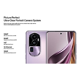 Original Oppo Reno 10 Pro+ Plus 5G Smartphone 16G+512GB 6.74" 120Hz AMOLED Snapdragon8+ Gen1 Android13 64MP Camera Octa Core 100W SuperVOOC Flash Charge Face ID 4700mAh OTG NFC by-（CTM Global Store）