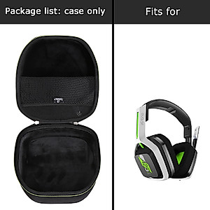 Tourmate Hard Travel Case for Astro Gaming A20 Wireless Headset Gen 2, Protective Carrying Storage Bag