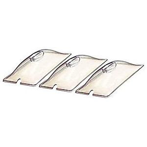 Broil King CL-3 Third Sized Clear Lids for Buffet Server, Set of 3