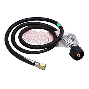 6.5 Feet Propane Heater Hose Regulator QCC1 for Fire Pit Grill Heater-Replacement Propane Hose and Gas Grill