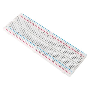 Diitao Electronic Breadboard Component,Electronic Fun Kit with 830 Tie Point Breadboard,Bundle,Power Supply,Jumper Wires,Resistors,LED for Arduino for Raspberry Pi