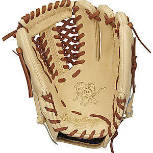Rawlings | HEART OF THE HIDE Baseball Glove | Traditional Break-In | 11.75" | Modified Trap-eze | Right Hand Throw