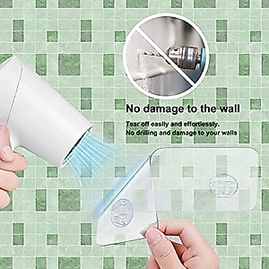 Shower Caddy Shelf Organizer Storage: 2 Pack Adhesive Wall Shampoo Holder with Soap Holder and Hooks, Stainless Steel Rustproof Shower Shelf for Inside Shower Bathroom Basket, No Drilling - Silver