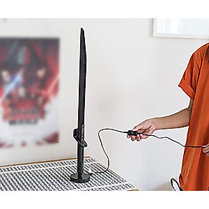 Robe Factory Star Wars The Mandalorian Darksaber 24-Inch LED Desk Light Lamp