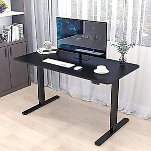 TREXD Electric Standing Desk Height Adjustable Desk, 48 X 24 Inches Computer Desk for Workstation Home Office Table Sit Stand Desk