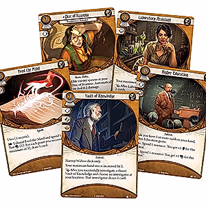 Arkham Horror The Card Game Harvey Walters Starter Deck | Horror Game | Mystery Game | Cooperative Card Game | Ages 14+ | 1-2 Players | Average Playtime 1-2 Hours | Made by Fantasy Flight Games