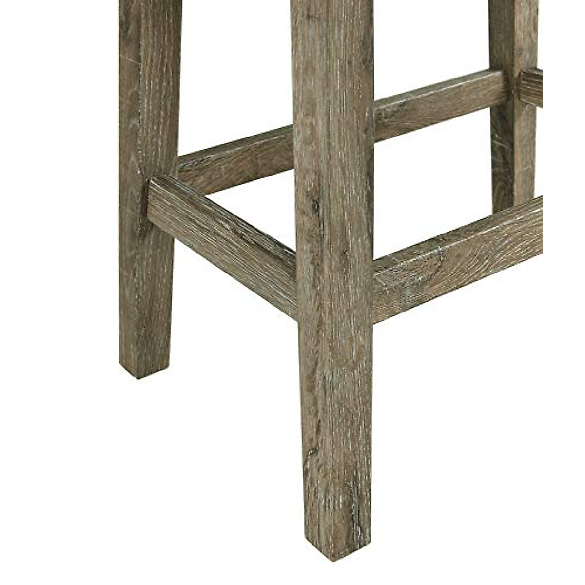 CAMBRIDGE Wyeth Dining 4-Piece Bar Set with Table and 3 Stools, Natural Rustic