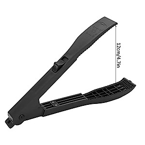 VBESTLIFE Fishing Grabber Pliers Portable Wear Resistant Plastic Fish Catcher Built in Springs Fishing Accessory(Black) Other Fishing Tools and Accessories