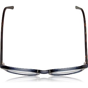 Polo Ralph Lauren Men's PH2083 Round Prescription Eyewear Frames, Shiny Transparent Blue/Demo Lens, 48 mm