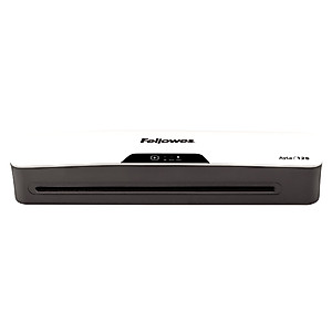 Fellowes Ayla 125 with Rapid 1 Minute Warm Up Paper Laminator Including Pouch Starter Kit (5752001)