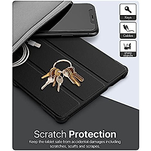 MoKo Case for Lenovo Tab M8 /Smart Tab M8 / Tab M8 FHD Case Model TB-8505F/TB-8505X/TB-8505FS/TB-8705F, Slim Lightweight Smart Shell Stand Cover Case for Lenovo Tab M8 HD/Tab M8 HD LTE, Black