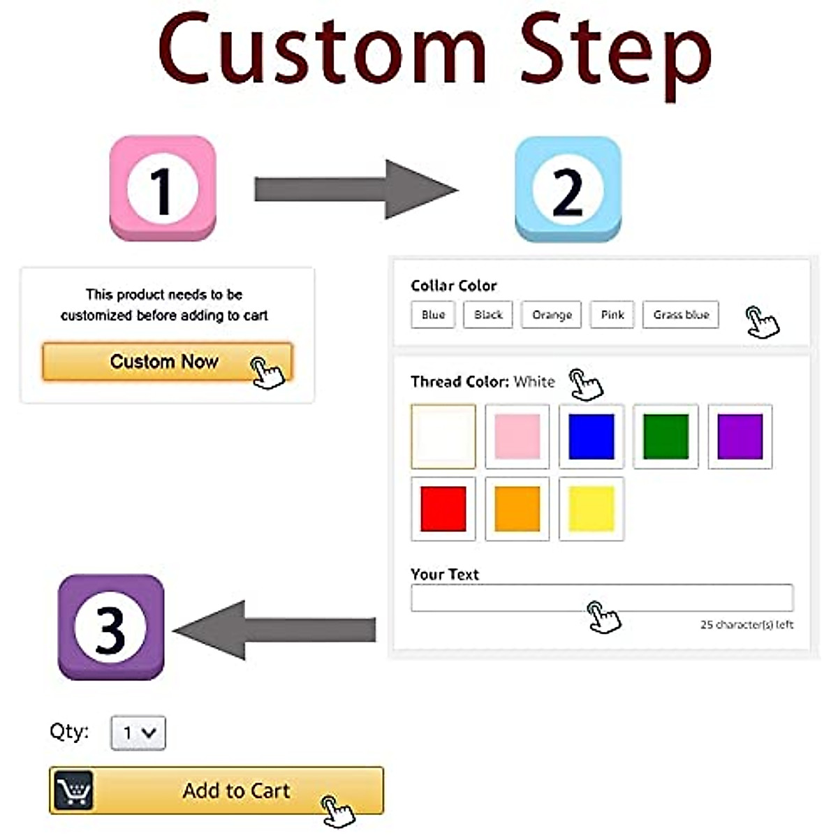 Personalized Cat Collar with Bell,Custom Cat Collars with Name and Phone Number Adjustable Nylon Embroidered ID Collar for Cat with Breakaway Safety Release Buckle