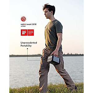 Anker Portable Power Station, 213Wh/57600 mAh PowerHouse 200 with 110 AC Outlet/30W USB-C Power Delivery for Camping, Road Trips, Emergency, and More