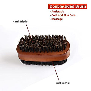 Horse Grooming Kit Blue Tote - 9pcs Horse Care Kit with Multi-Function Brushes & Curry Combs, Sweat Scraper, Hoof Pick, Hoof Knife for Horse Kit Horse Cleaning Tool Set Equine Grooming Portable