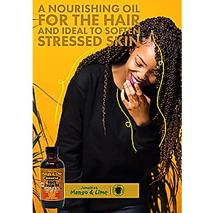 Jamaican Mango & Lime Black Castor Oil 4 oz