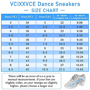 VCIXXVCE Women Lace up Ballroom Dance Practice Shoes Black Closed Toe Modern Salsa Latin Dance Teaching Performance Dancing Shoes,9.5 US