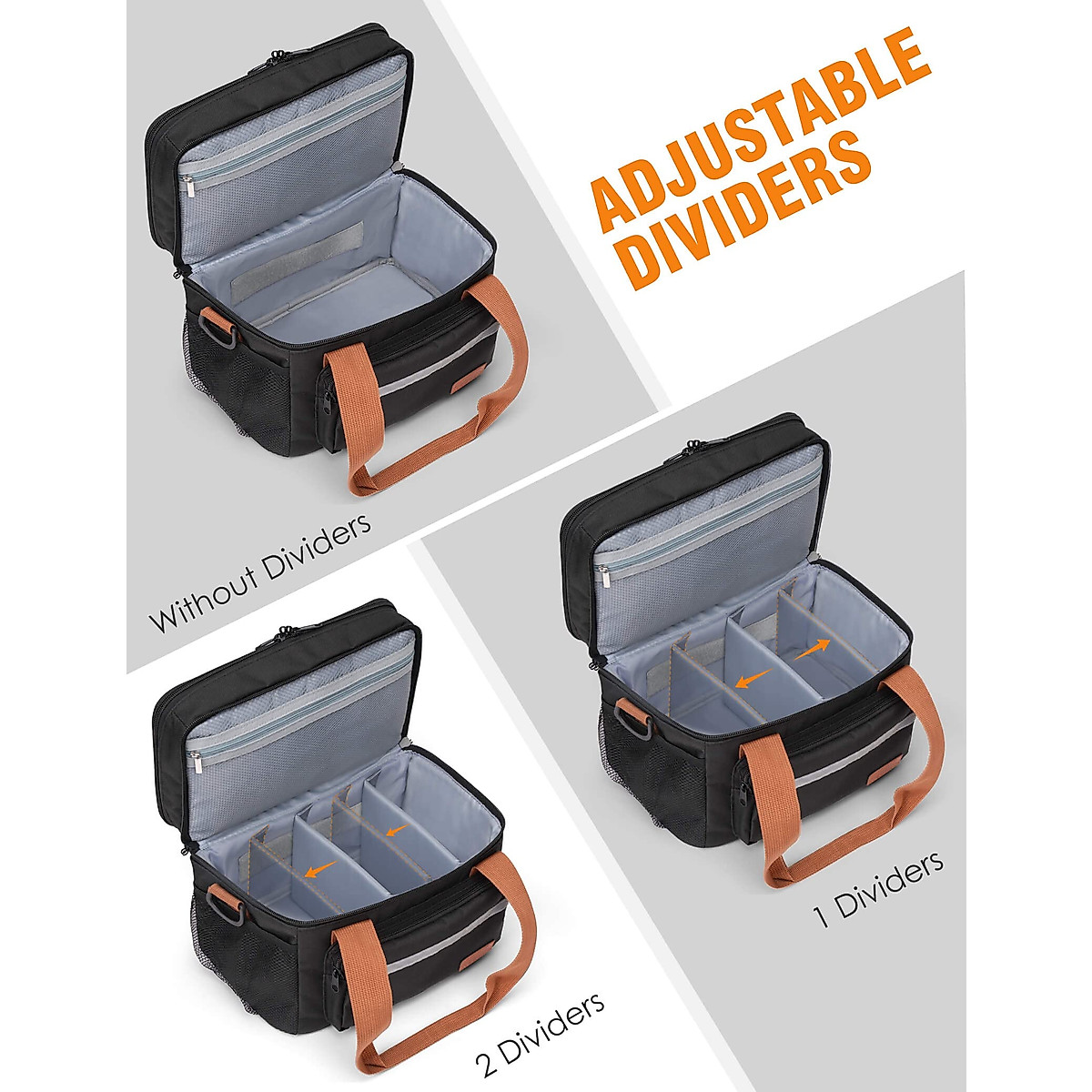 heouvo Medicine Storage Bag, Lockable Pill Bottle Organizer Box, Empty First Aid Kits Bag Portable EMT Basic Bag for Fish Oil Vitamins Emergency Medications Travel & Home Use