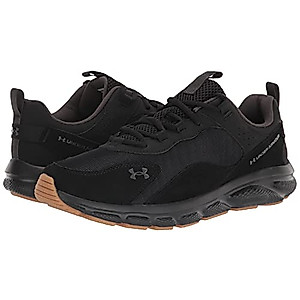 Under Armour Men's Charged Verssert, Black/Black, 10 Medium US