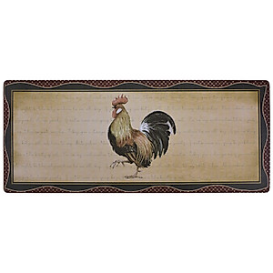 TEALP Laundry Room Decor Floor Rug Farmhouse Rooster Runner Rug for Washhouse Laundry Floor Mat Durable Waterproof Mat Non-Slip Doormat Kitchen Rug 20"x59"